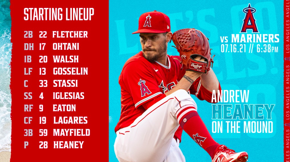 Mariners @ Angels 07/16/2021 Gamethread - Crashing the Pearly Gates