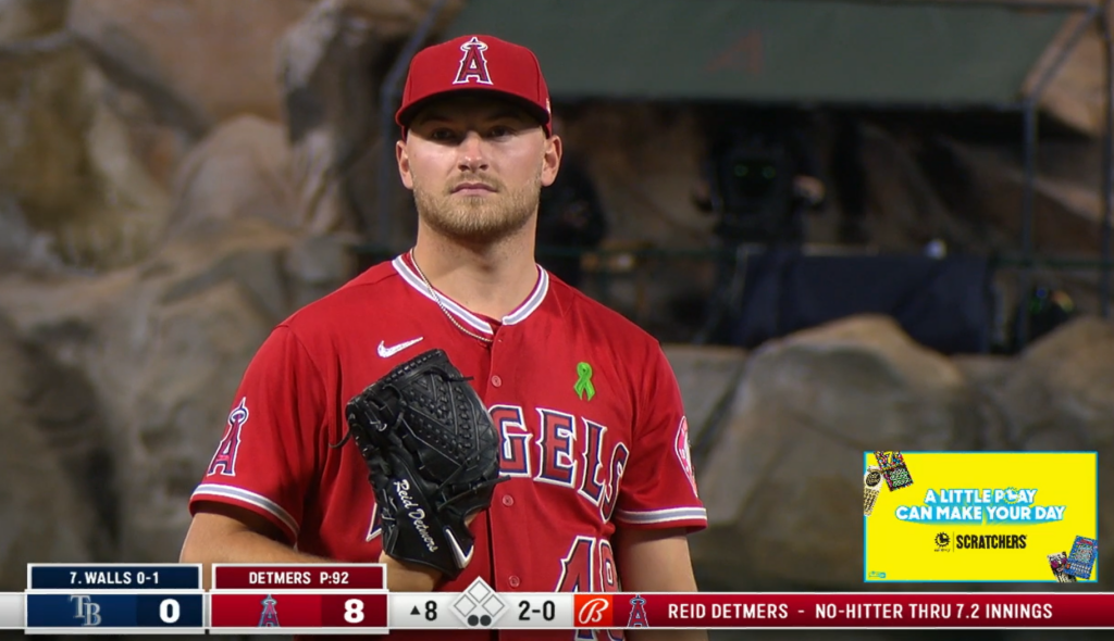 Reid Detmers spins a NO-HITTER!!!!! and Halos razzle-dazzle in 12-0 ...
